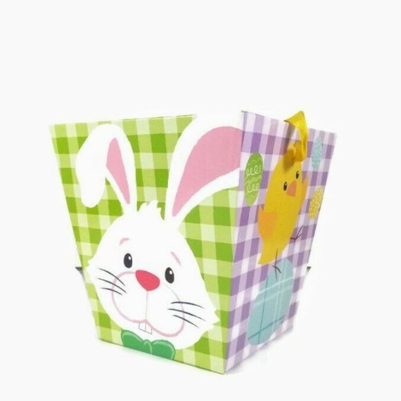 Unbranded | Holiday | Easter Basket Bunny Rabbit Cardboard | Poshmark